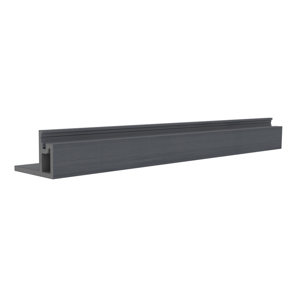 Slatted Composite Cladding End Trim | NeoTimber®