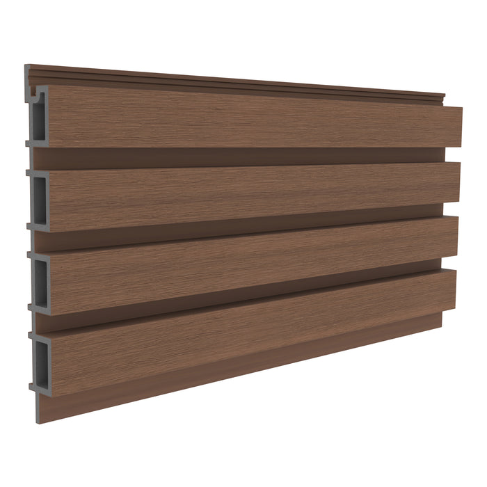 Slatted Composite Cladding Board | NeoTimber®
