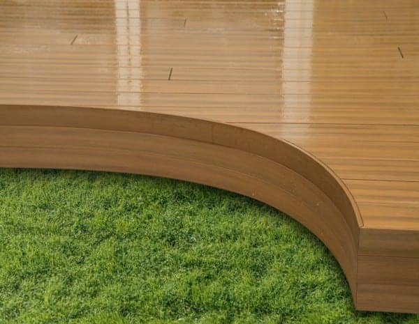 Light Oak Teak Composite Decking | NeoTimber® Decking