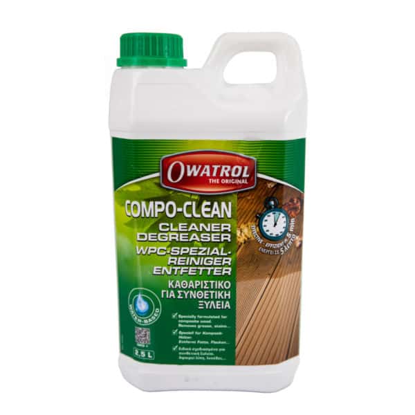 Owatrol Compo-Clean 2.5L Composite Wood Cleaner | NeoTimber®